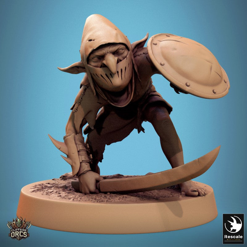Goblin - Sword Shield Stance