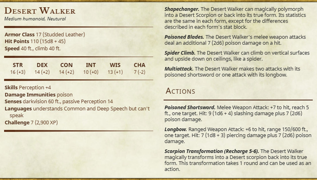 Desert Walker