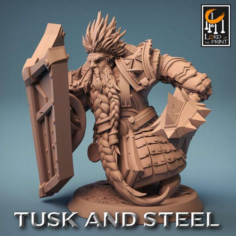 Dwarf Soldier - Mace Charge