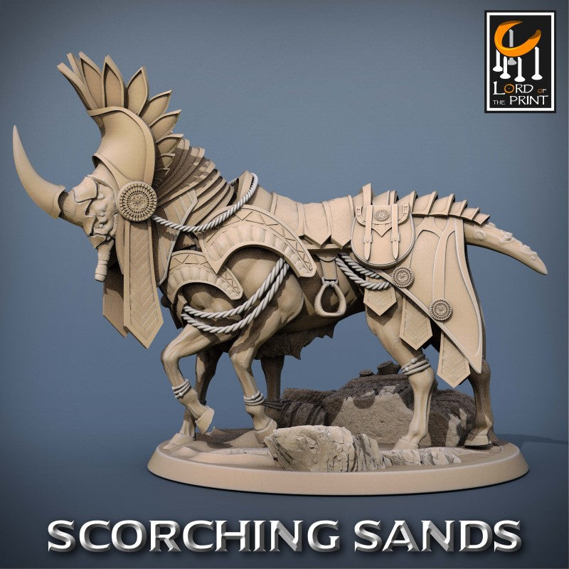Egyptian Mount Lance Pose 3
