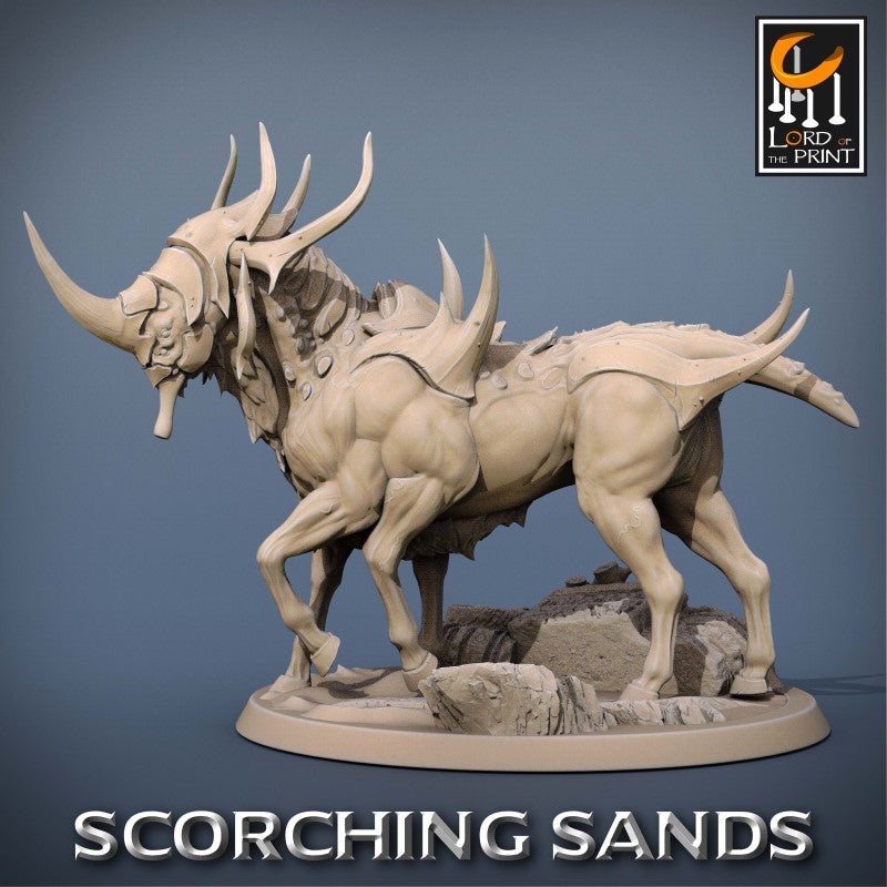 Egyptian Mount Lance Pose 3