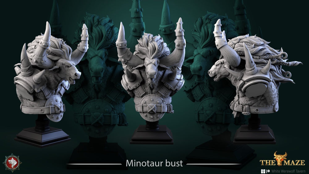 Minotaur Bust