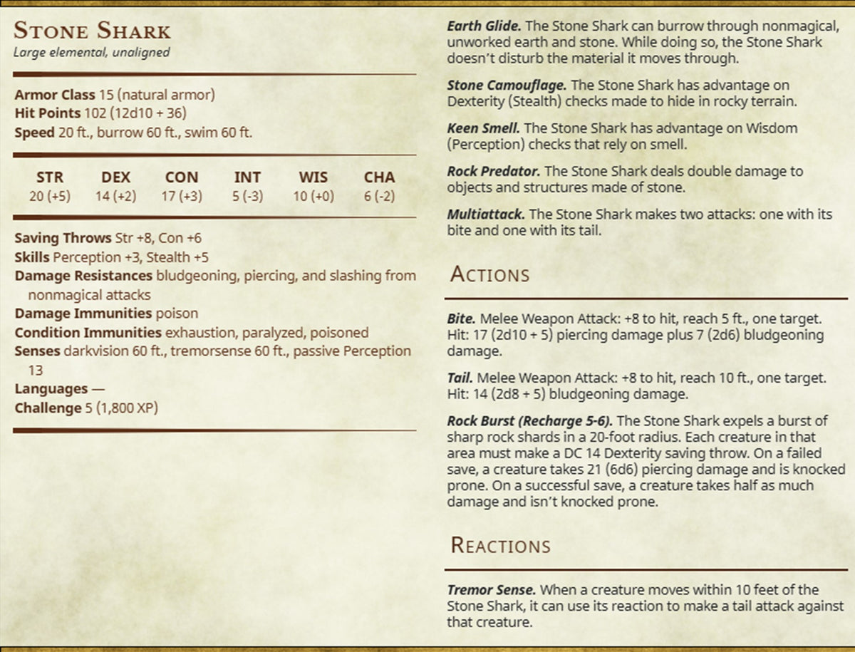 Stone Shark