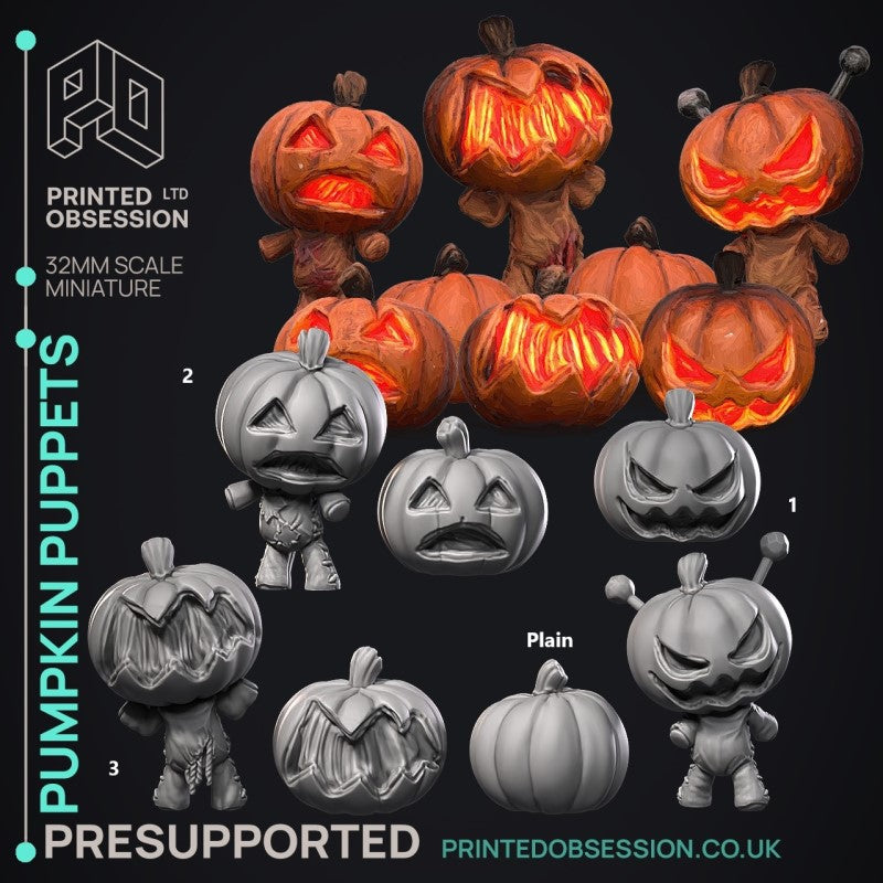 Pumpkin Puppets